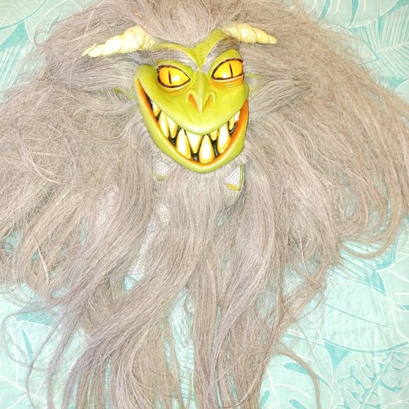 Halloween | Holiday | Vintage Fur Monster Halloween Mask | Poshmark
